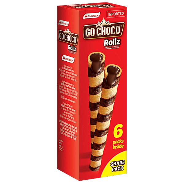 Buy Go Choco Rollz Choco Filled Wafer Stick Online at Best Price of Rs ...