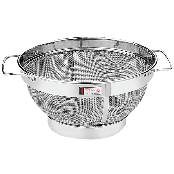 Buy TIARA 304 Food Grade Stainless Steel Draining Strainer/Bowl/Basket ...