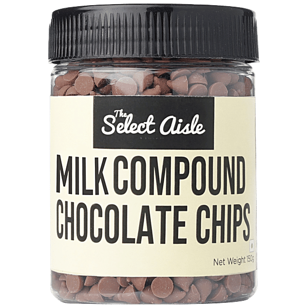 Buy The Select Aisle Milk Compound Chocolate Chips - Premium, Rich, For ...