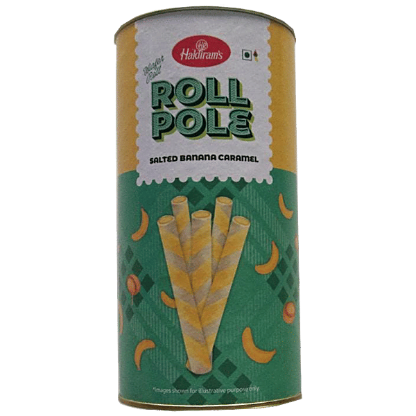 Buy Haldiram's Roll Pole - Salted Banana Caramel Flavour, Creamy ...