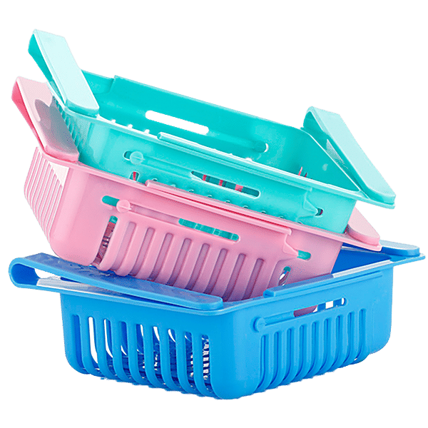 Buy Floraware Adjustable Fridge Storage Rack - Expandable, Durable ...