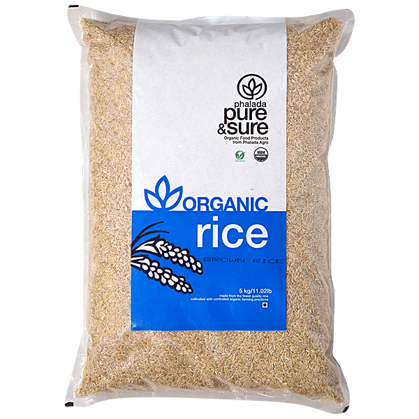 Buy Phalada Pure & Sure Organic Brown Rice - Sweet & Nutty Flavour ...