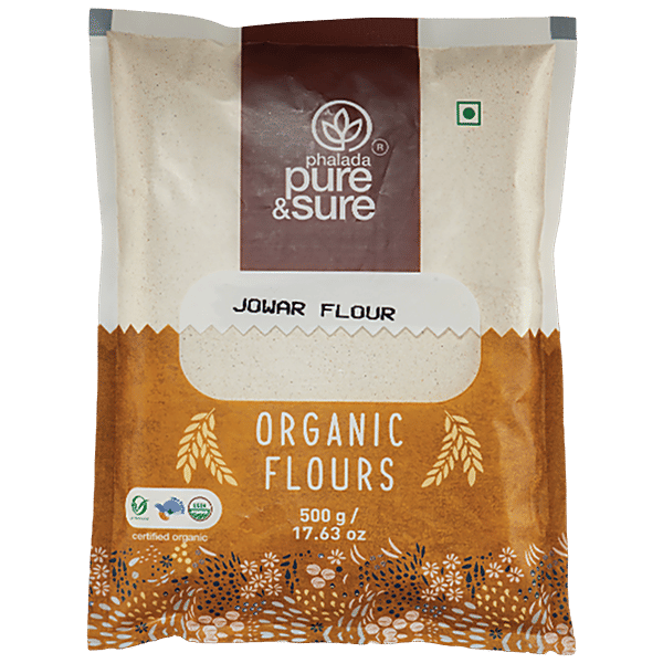 Buy Phalada Pure & Sure Organic Jowar Flour - Fibre Rich Online at Best ...