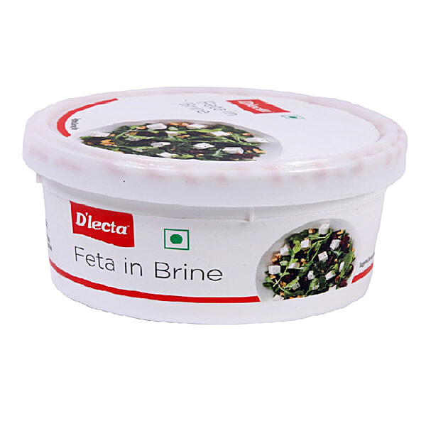 Buy D'lecta Feta In Brine - Fresh Italian Style Cheese, For Salads ...