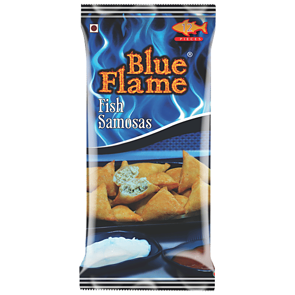 Buy Blue Flame Fish Samosa - Ready To Fry, Crunchy Light Snack Online ...