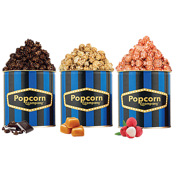 Buy Popcorn & Co. Combo Pack - Caramel Krisp, Choco Caramel & Crunchy ...