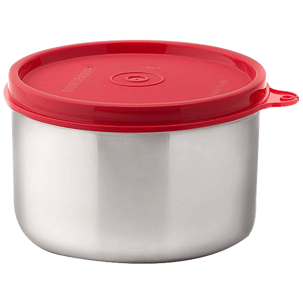 Buy Signoraware Executive Steel Container - Airtight, Big, Red Online ...