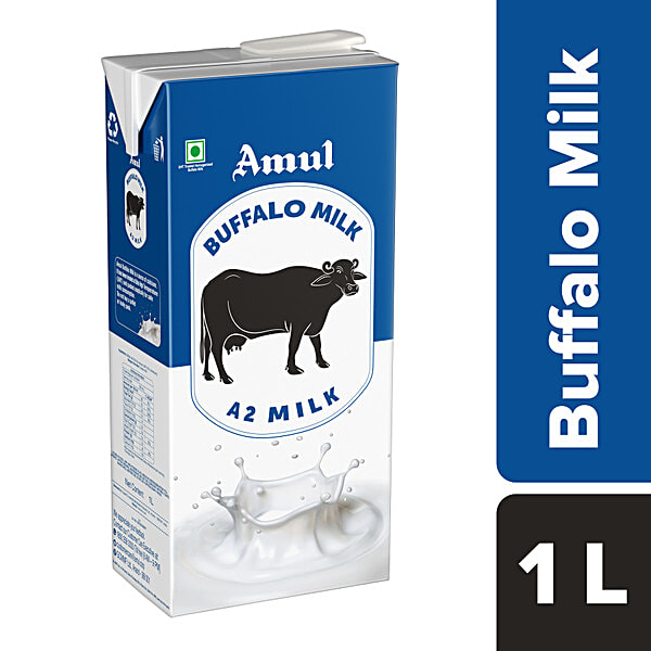 Buy Amul Buffalo Milk - UHT Treated, Calcium Rich, No Preservatives ...