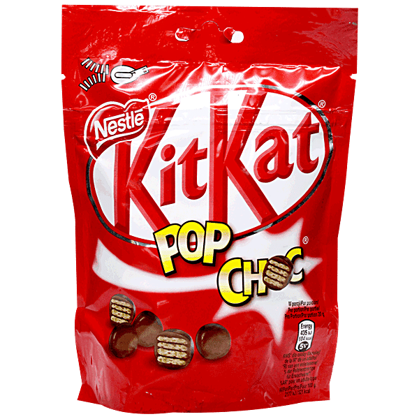 Buy NESTLE KITKAT Pop Choc - Rich Flavour, Crispy, Crunchy Online at ...