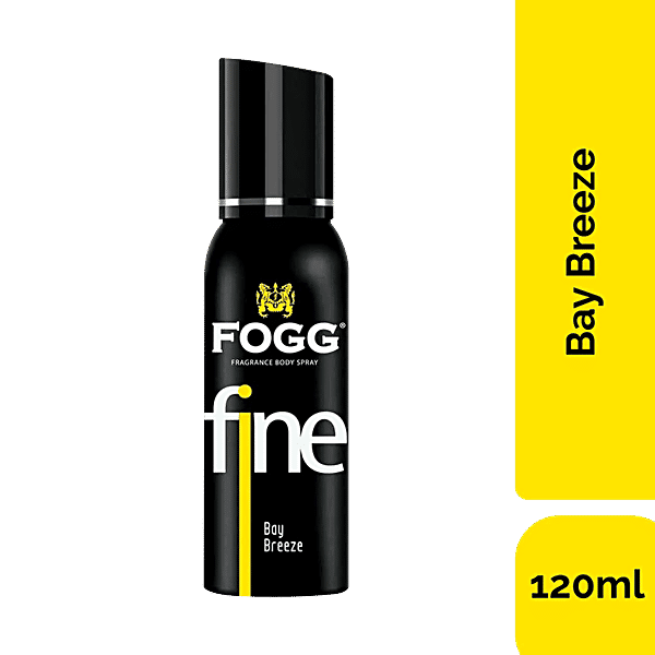 Buy Fogg Fine Fragrance Body Spray - Bay Breeze, No Gas, Everyday ...