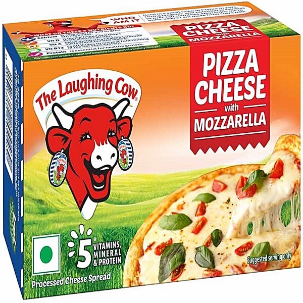 Buy The Laughing Cow Pizza Cheese Block With Mozzarella Online at Best ...