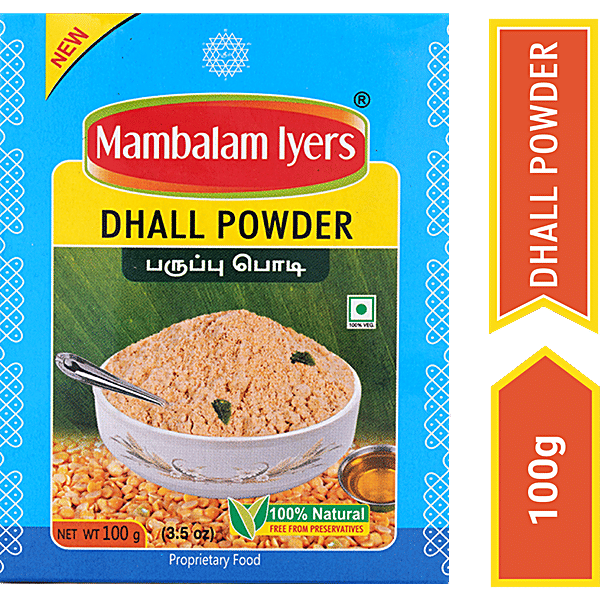 Buy Mambalam Iyers Dhall Powder - Enhances Flavour Online at Best Price ...