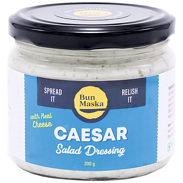 Buy Bun Maska Caesar Salad Dressing With Real Cheese - Flavourful ...