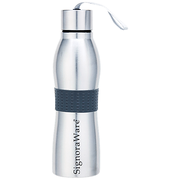 Buy Signoraware Mobilio Single Walled Stainless Steel Fridge Water ...