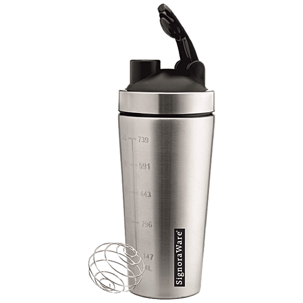 Buy Signoraware Charger Shaker Steel -Silver Online at Best Price of Rs ...