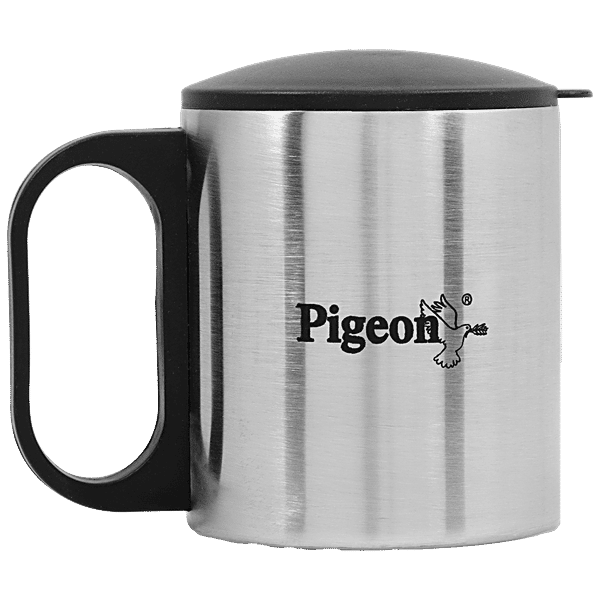 Buy Pigeon Crown Single Mug - 10033, Stainless Steel, Sturdy, Long ...