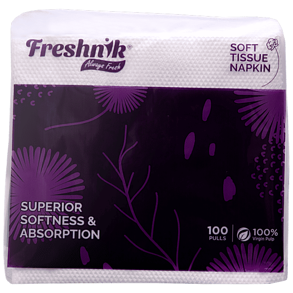 Buy Freshnik Tissues Soft Tissue Napkins - 1 Ply Online at Best Price ...