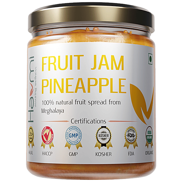 Buy Havmi Pineapple Fruit Jam - Tangy Flavour, Rich In Nutrients ...
