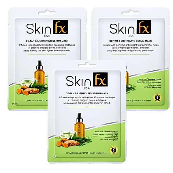 Buy Skin Fx Detan & Lightening Sheet Mask Online at Best Price of Rs ...