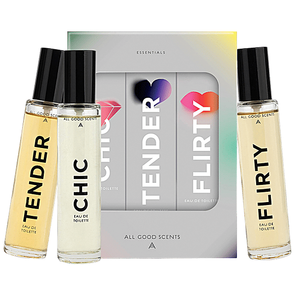 Buy All Good Scents Eau De Toilette Essentials For Women Gift Box ...