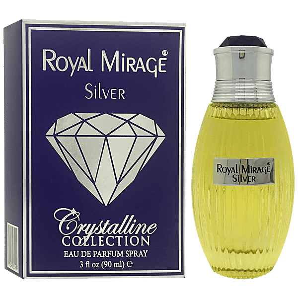 Buy Royal Mirage Silver Crystalline Collection Eau De Perfume Spray ...