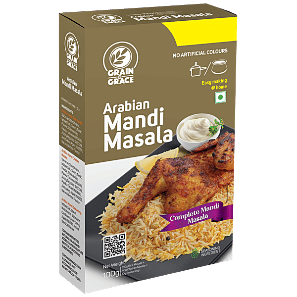 Buy Grain N Grace Arabian Mandi Masala - Spices Blend, No Artificial ...