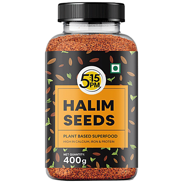 Buy 5:15PM Halim Seeds - Plant-Based, Superfood, High In Calcium ...