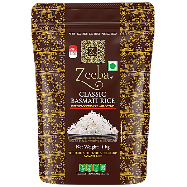 Buy Zeeba Classic Basmati Rice - Pure Authentic & Delicious Taste ...