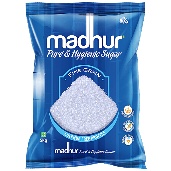 Buy Madhur Sugar - Pure & Hygienic, Fine Grain, Natural, Sulphur Free ...