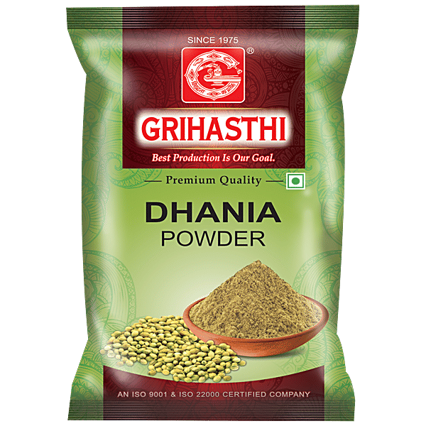 Buy Grihasthi Dhania/Coriander Powder - Premium, Natural, No ...