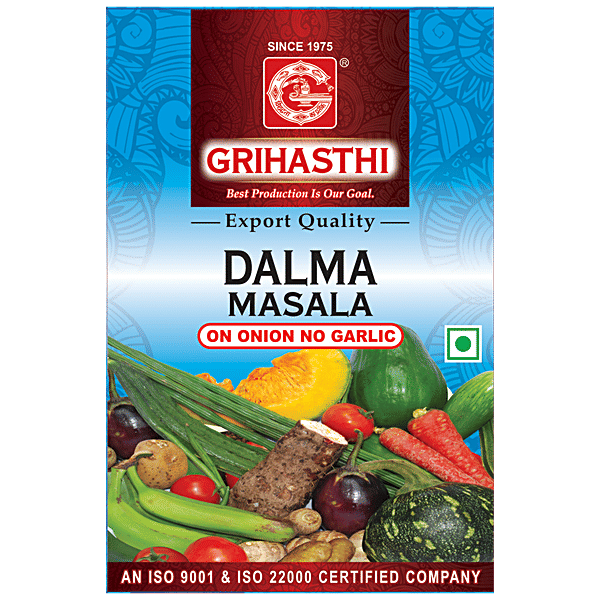 Buy Grihasthi Dalma Masala - No Onion Or Garlic, Premium, Natural, No ...
