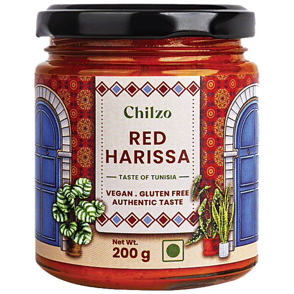 Buy Chilzo Red Harissa - Taste Of Tunisia, Vegan, Gluten Free ...