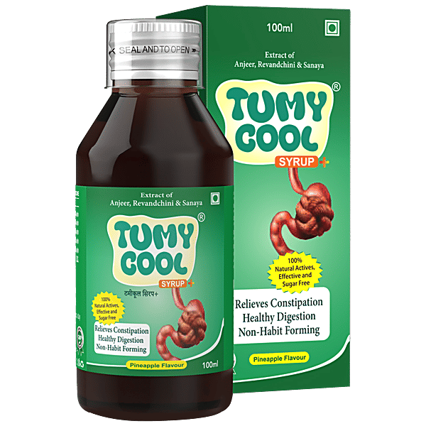 Buy TUMY COOL Syrup For Digestive Disorders - Relieves Constipation ...