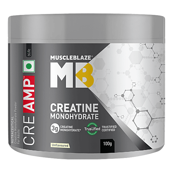Buy MuscleBlaze Creatine Monohydrate - CREAMP Online at Best Price of ...