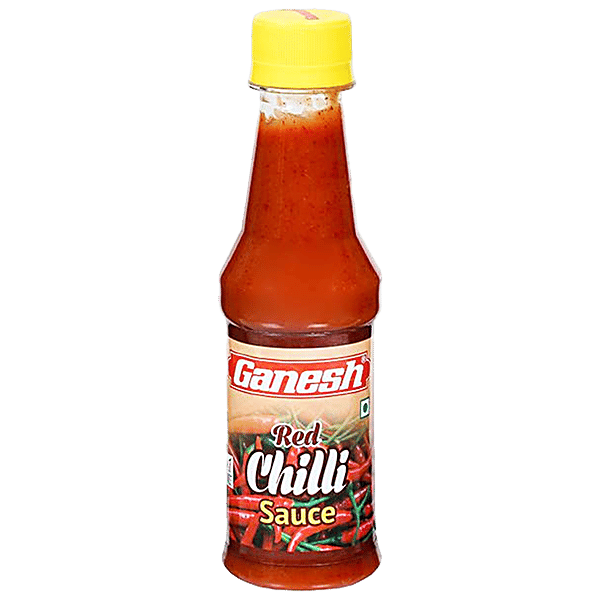 Buy Ganesh Sharbat Red Chilli Sauce - Spicy & Hot, Flavour Enhancer ...