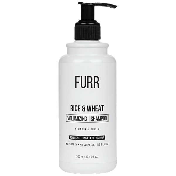 Buy Furr By Pee Safe Rice & Wheat Volumising Shampoo With Keratin ...