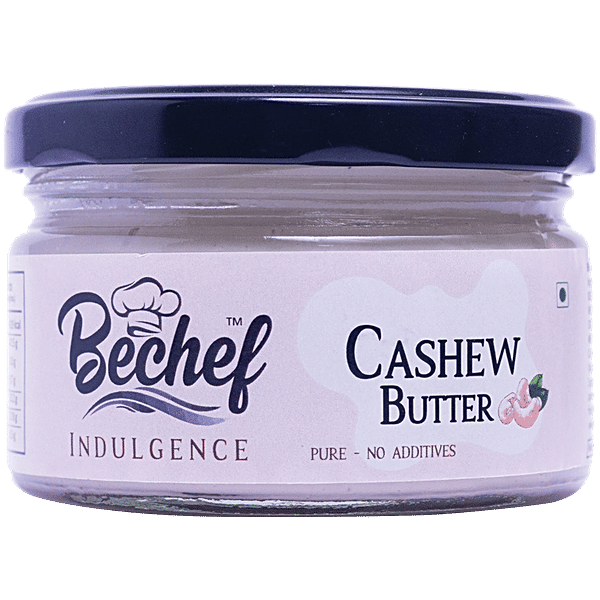 Buy Bechef Cashew Butter - Pure, No Additives, Rich Flavour Online at ...