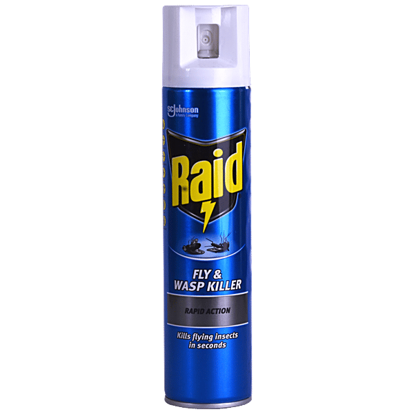 Buy Raid Fly & Wasp Killer - Rapid Action, Kills Insects In Seconds ...