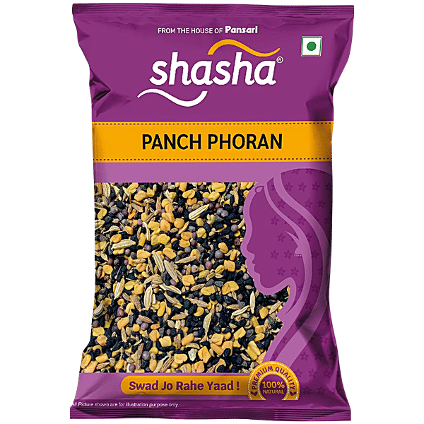 Buy SHASHA Whole Panch Phoran - Premium Quality, All Natural, Spices ...