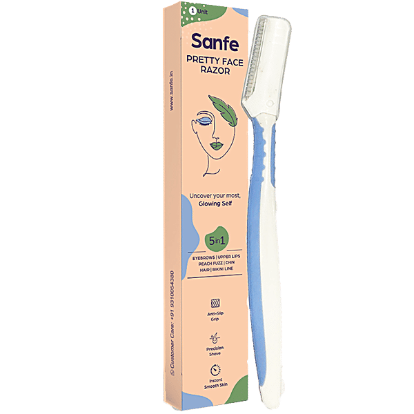 Buy Sanfe Pretty Face Razor - For Pain-free Facial Hair Removal Online ...