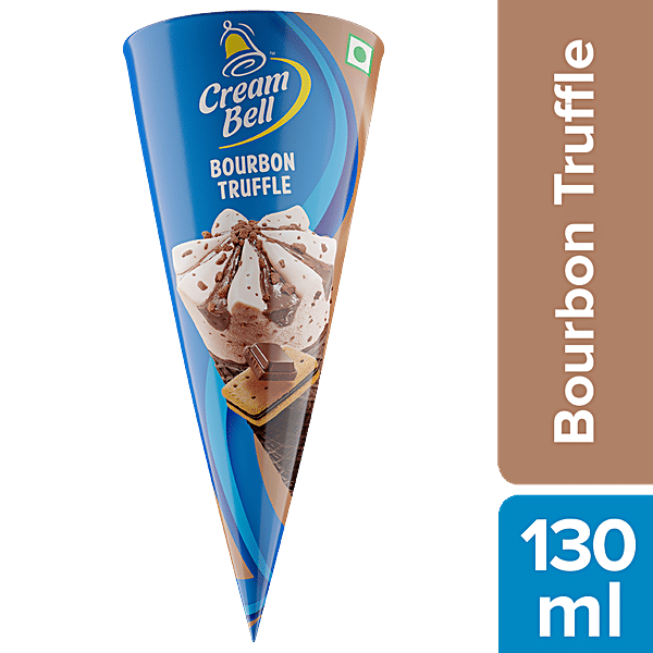 Buy Cream Bell Cone Ice Cream - Bourbon Truffler, Rich & Creamy Online ...