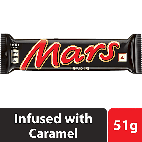 Buy Mars Premium Chocolate Bar - Rich Fusion Of Light Nougat & Smooth ...