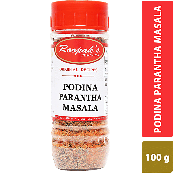 Buy ROOPAK'S PIK-N-PAY Podina Parantha Masala - Natural, Spice Blend ...