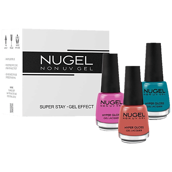 Buy Nugel Gel Lacquer - Hyper Gloss, Zero-chip, Heavily Pigmented ...