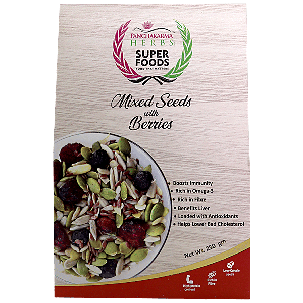 Buy Panchakarma Herbs Superfood Mixed Seeds With Berries - Boosts ...