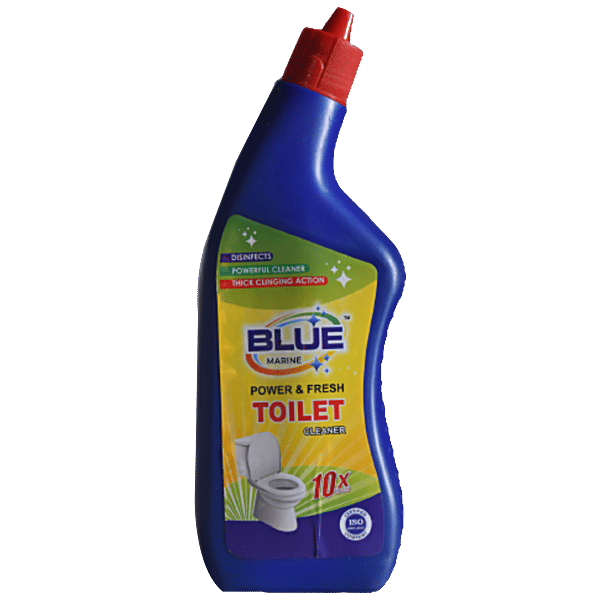Buy Blue Marine Power & Fresh Toilet Cleaner - Removes Tough Stains ...