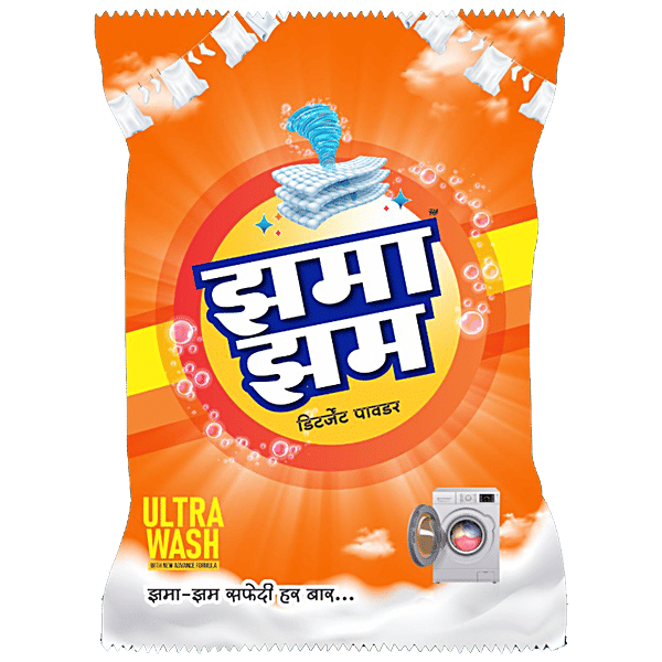Buy Jhamajham Detergent Powder - Removes Dirt & Tough Stains Online at ...