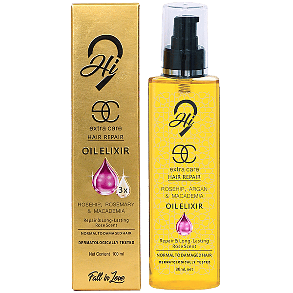 Buy Hi9 Oil Elixir - Provides Silky Soft, Smooth & Supple Hair Online ...