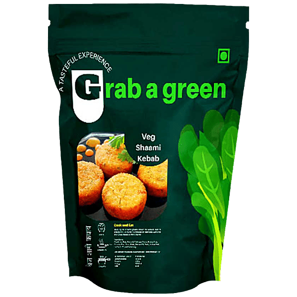 Buy Grab a Green Veg Shaami Kebab Online at Best Price of Rs 195 ...
