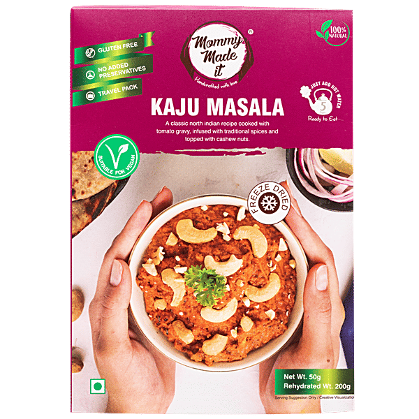 Buy Mommy Made It Kaju Masala - Ready To Eat, Rich In Protein Online at ...